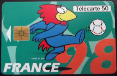 Télécarte 50 coupe du monde 98, foutix | eBay
