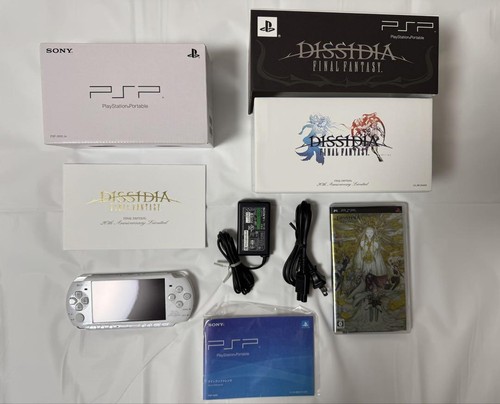 PSP 3000 Console DISSIDIA FINAL FANTASY 20th Anniversary Limited ...