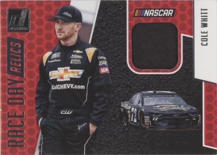2019 Panini Donruss NASCAR - Race Day Relics Cole Whitt #RD-CW (MEM ...