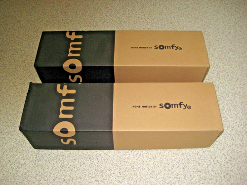 Somfy Movelite WireFree 35 RTS Curtain Track Motor Rechargeable Lithium ...