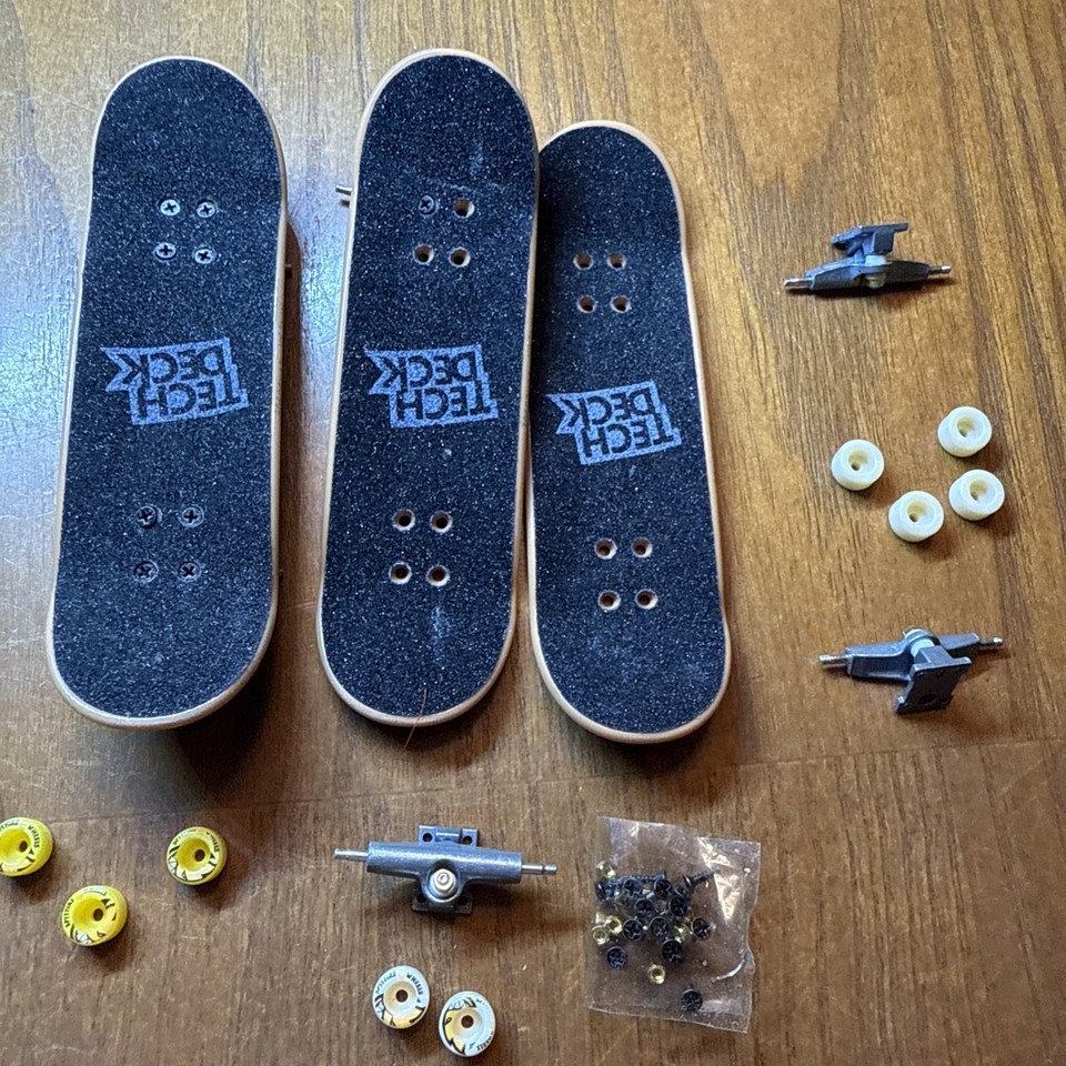 Lot of Tech Deck Fingerboard Pieces - Not Assembled A5 | eBay