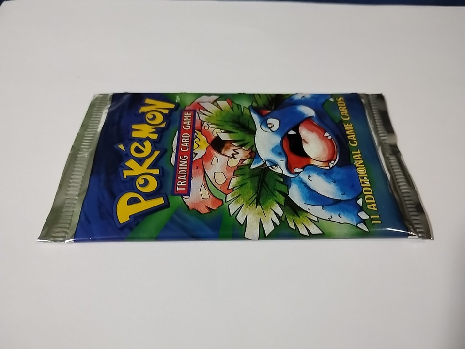 1999 Pokemon Game Base Set 1st edition Booster Pack - Venusaur *Factory ...