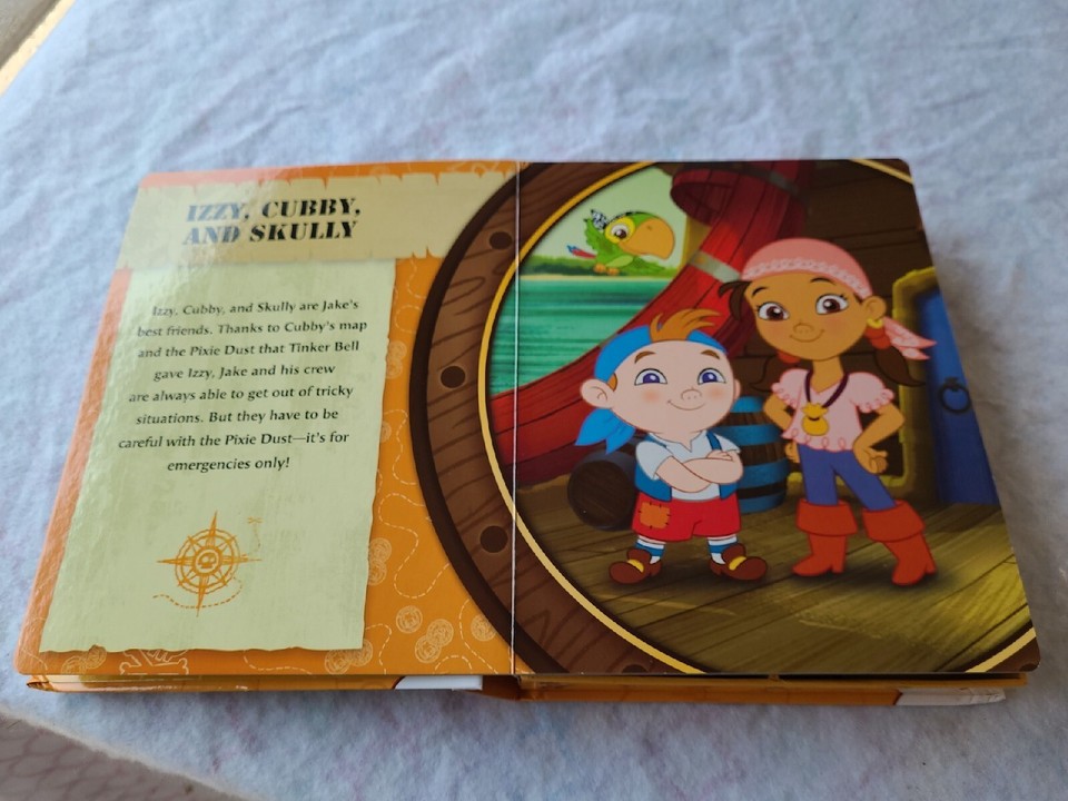 Disney Jake and the Never Land Pirates My Busy Book - Board book w/ 8 ...