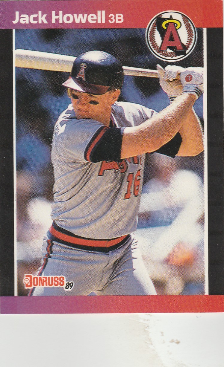 FREE SHIPPING-MINT-1989 Donruss #288 JACK HOWELL Baseball Card | eBay