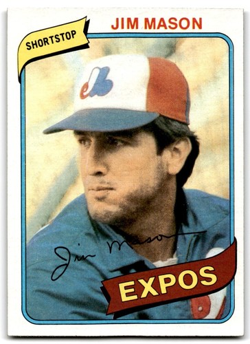 1980 Topps Jim Mason Montreal Expos #497 | eBay