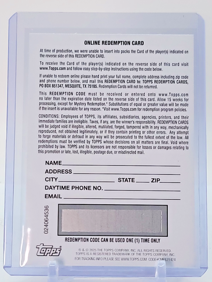 JESUS MADE 2025 BOWMAN CHROME 1ST SAPPHIRE GOLD /50 AUTOGRAPH CPS-JM ...