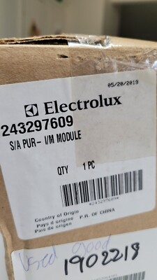 Electrolux Frigidaire Refrigerator Ice Maker Assembly 243297609 ...