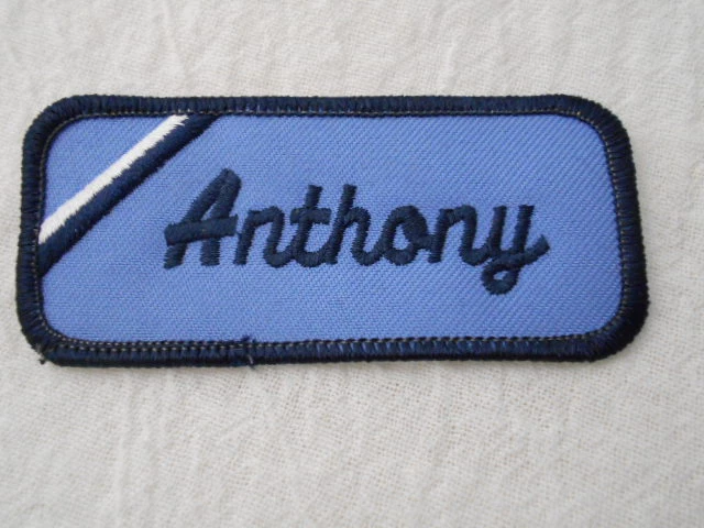 Anthony Name Tag
