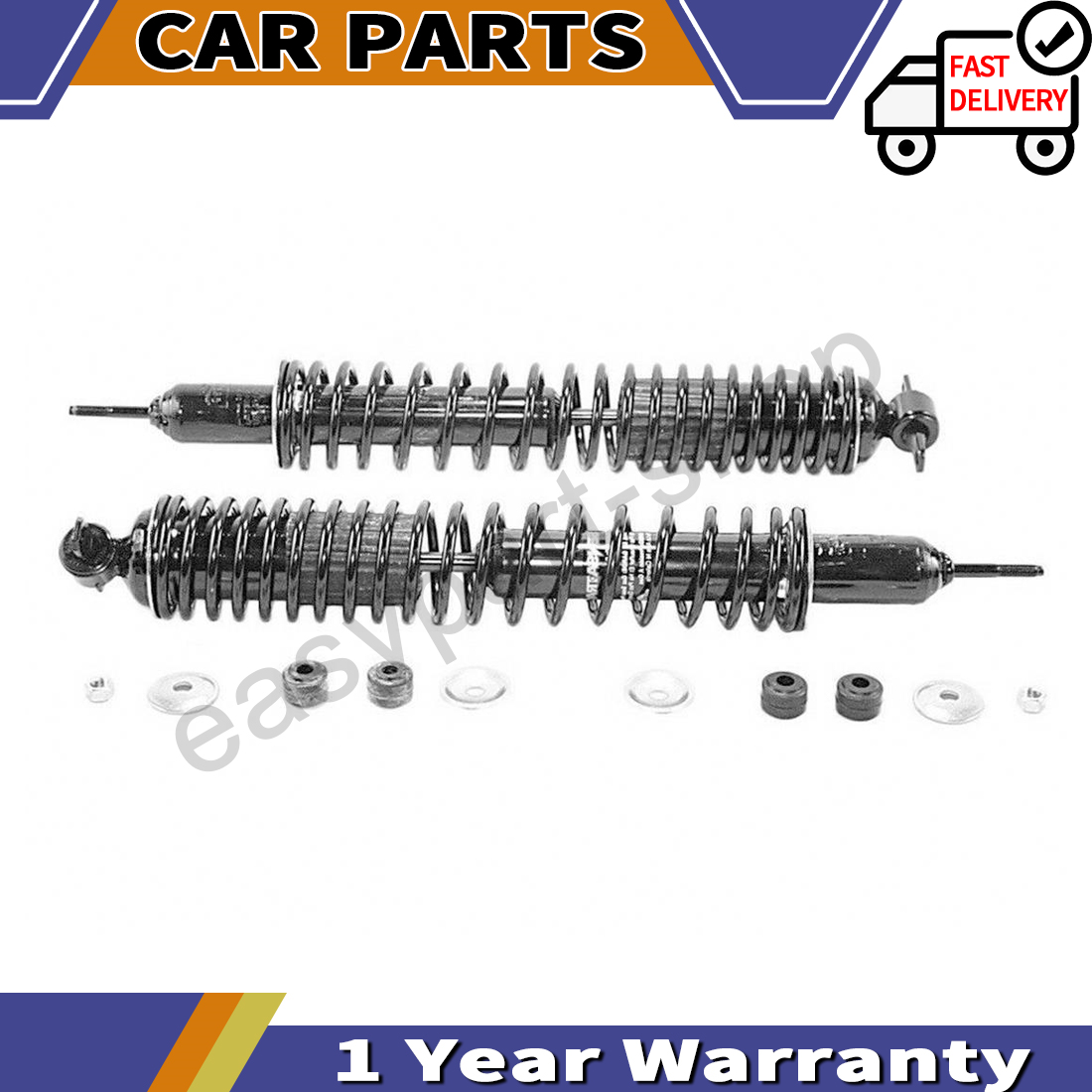58551 Monroe Shock Absorber and Strut Assemblies Set of 2 for Chevy ...