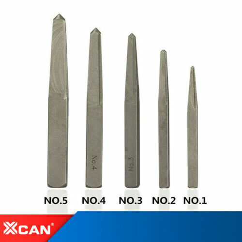 Screw Extractor Drill Straight 5 pcs Square Easy Out Set Lifetime ...