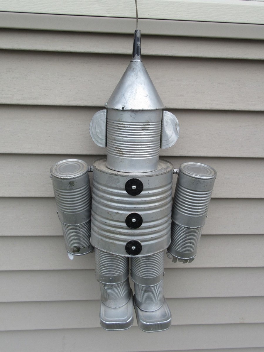 Tin Man Made From Cans DIY Wizard Of Oz's Tin Man | Hometalk
