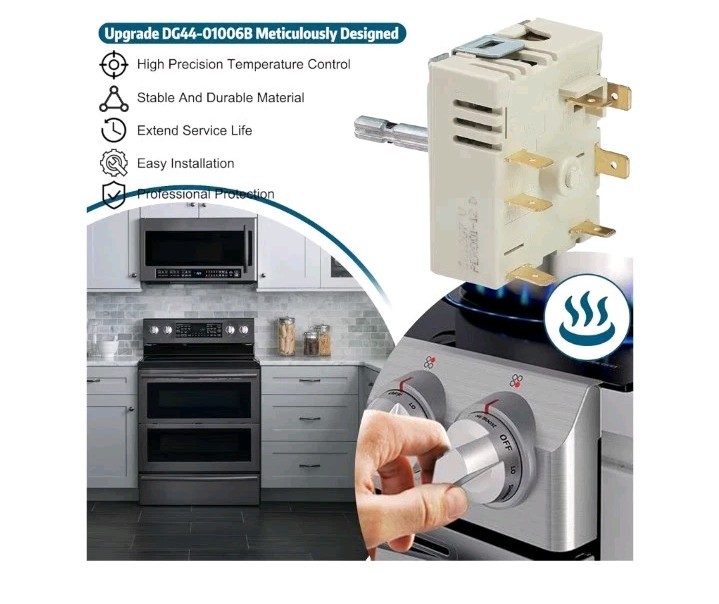 DG44-01006B range dual surface element control switch,Compatible With ...