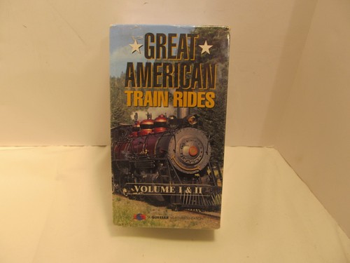 New Sealed VHS RailRoad Video Tape - Great American Train Rides Volume ...