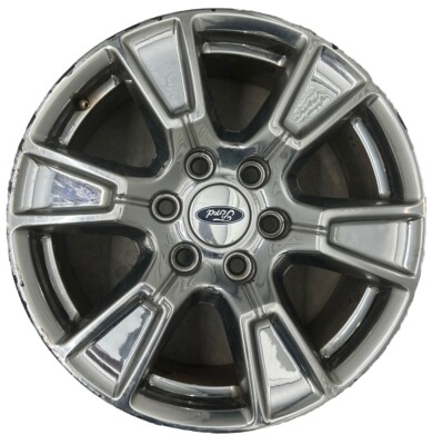 18” 18 INCH FORD F-150 OE 2015 2016 2017 OEM STOCK FACTORY CHROME WHEEL ...