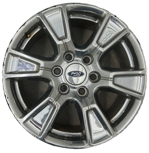 18” 18 INCH FORD F-150 OE 2015 2016 2017 OEM STOCK FACTORY CHROME WHEEL ...
