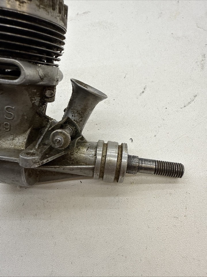 Rare 50s OS Max 29 "Twin Stack" Control Line Model Airplane Engine M8 ...
