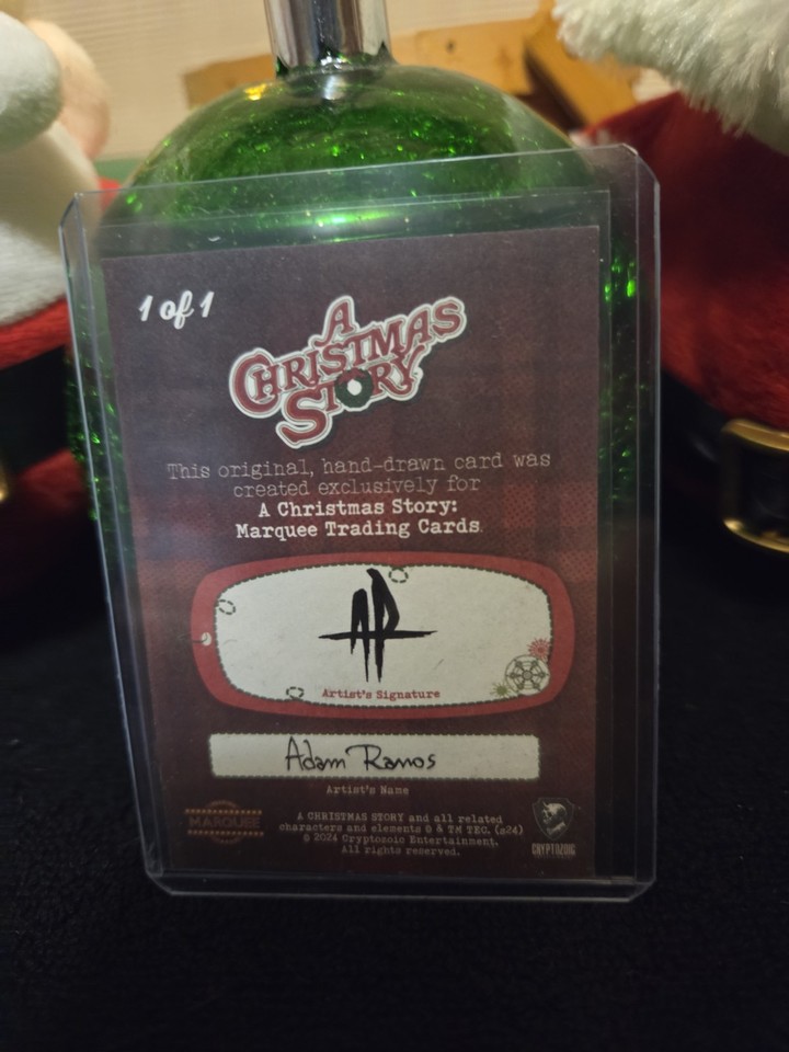2024 Crytozoic A Christmas Story Sketch Card of RALPHIE by Adam Ramos 1 ...