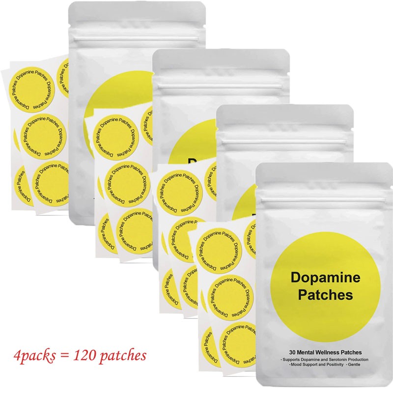 30-120PC Patches Dopamine Patches Mood Support and Positivity Mental ...