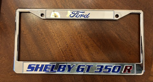 Shelby GT 350 R Custom License Plate Frame 2 Holes | eBay