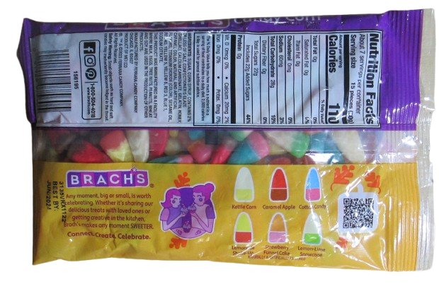 Brachs Fall Festival Candy Corn - Caramel Apple Cotton Candy Lemonade ...