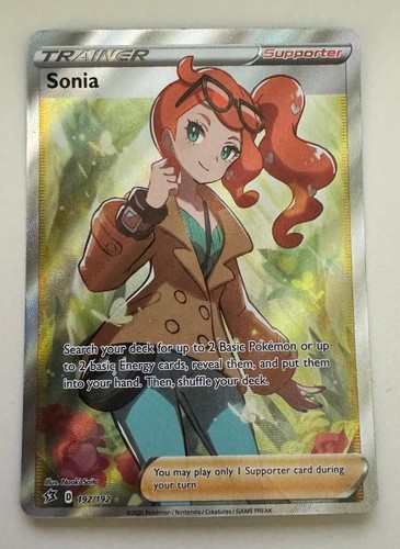 Pokemon full art Trainer Sonia | eBay