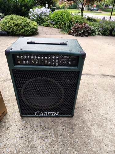 Carvin AG100D 100W acoustic three channel amp with digital effecs | eBay