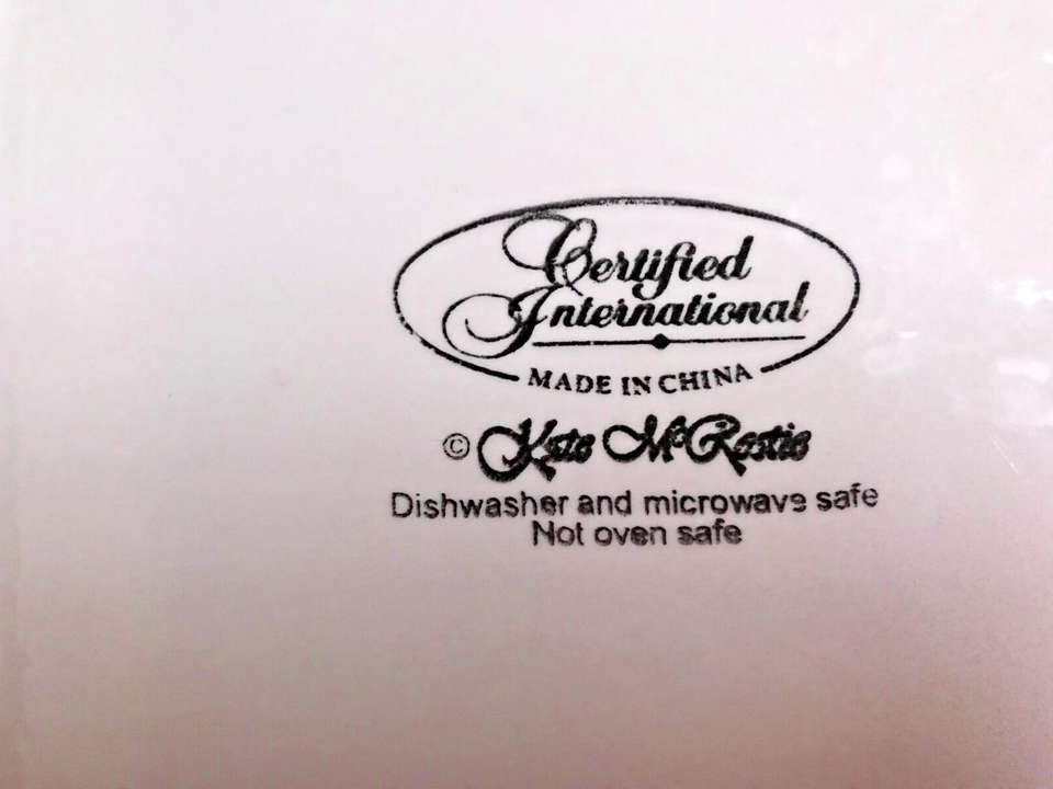 Certified International Kate Mcrostie French Boulevard Librarie Plate ...