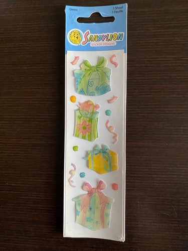 VINTAGE SANDYLION STICKER SHEET PRESENTS GEMS | eBay