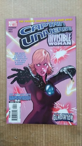 CAPTAIN UNIVERSE / INVISIBLE WOMAN #1 NM 2006 Marvel Comics | eBay ...