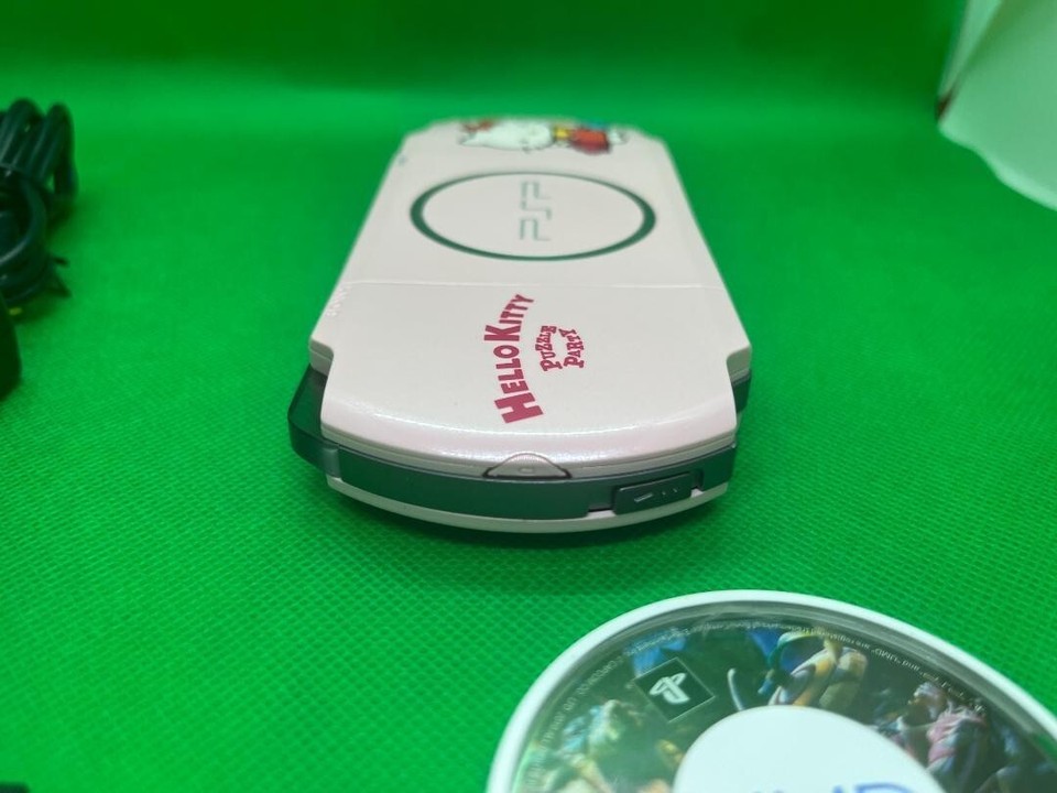 PSP 3000 Sony Blossom Pink Hello Kitty Shell Custom PlayStation Japan ...