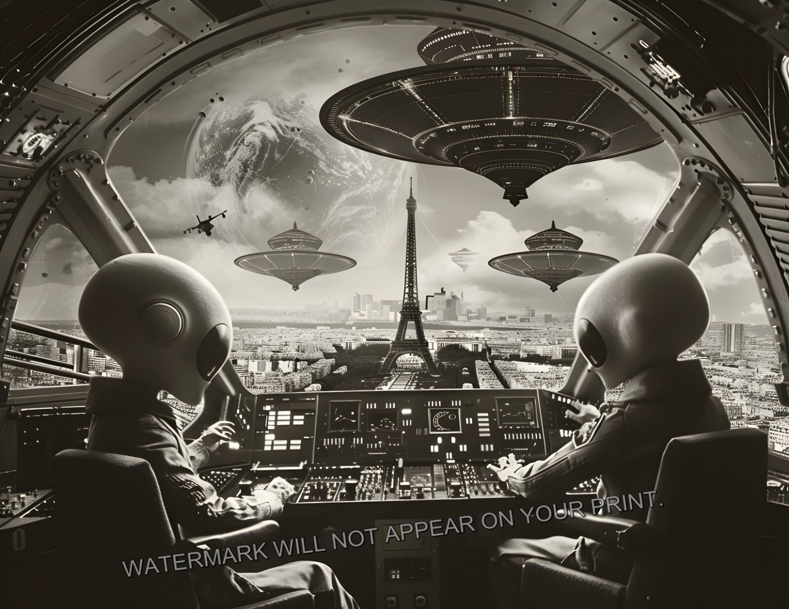 Earth Evacuation By Benevolent Alien UFO 2045 Photo Colliding Planets 8 ...