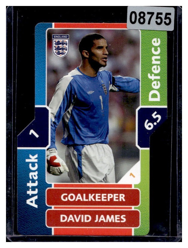 #8755 DAVID JAMES Oddball Soccer Card FREE SHIPPING | eBay