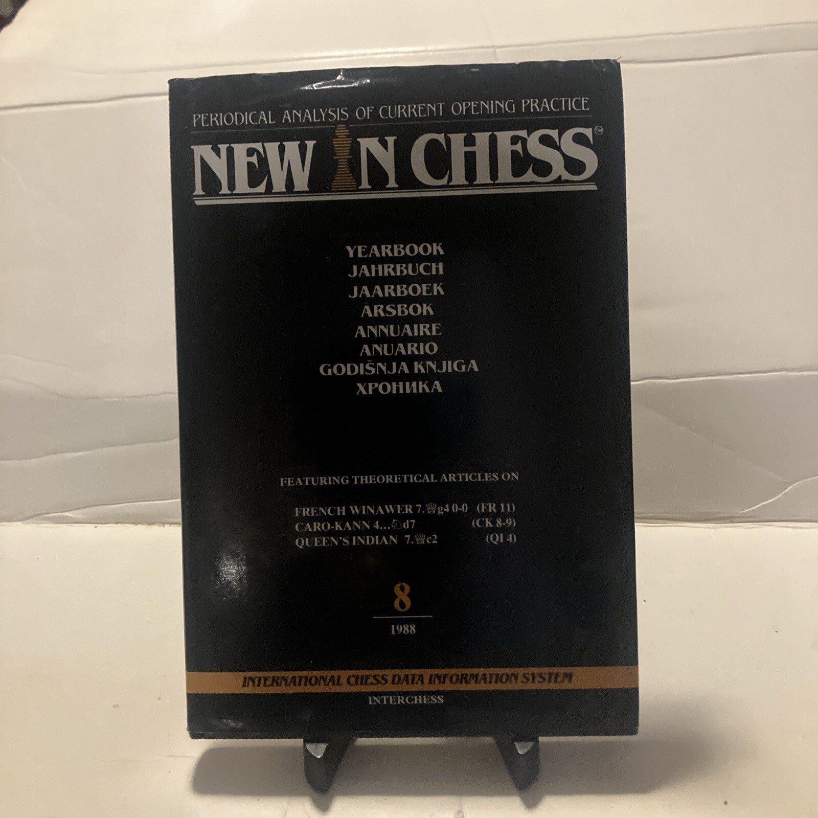 Periodical Analysis Of Current Opening Practice New In Chess 8 1988 | eBay