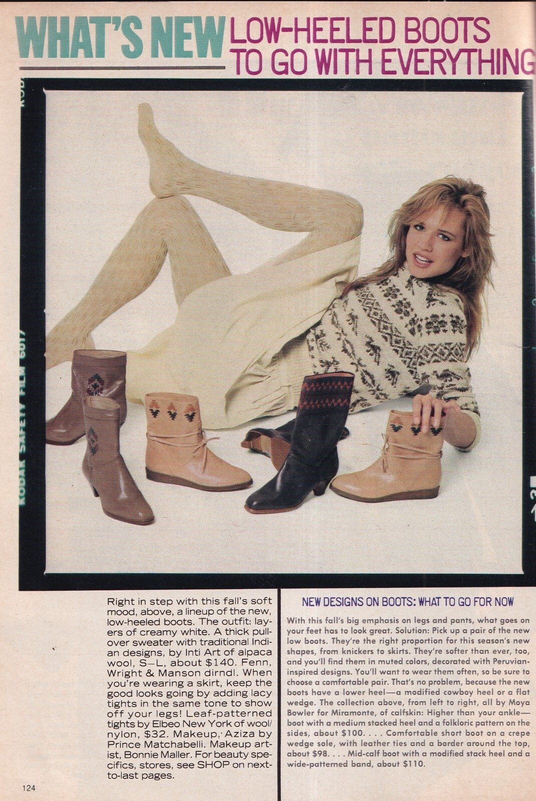 MADEMOISELLE 1981 ROSEMARY MACGROTHA BROOKE SHIELDS ANGIE DICKINSON KIM ...