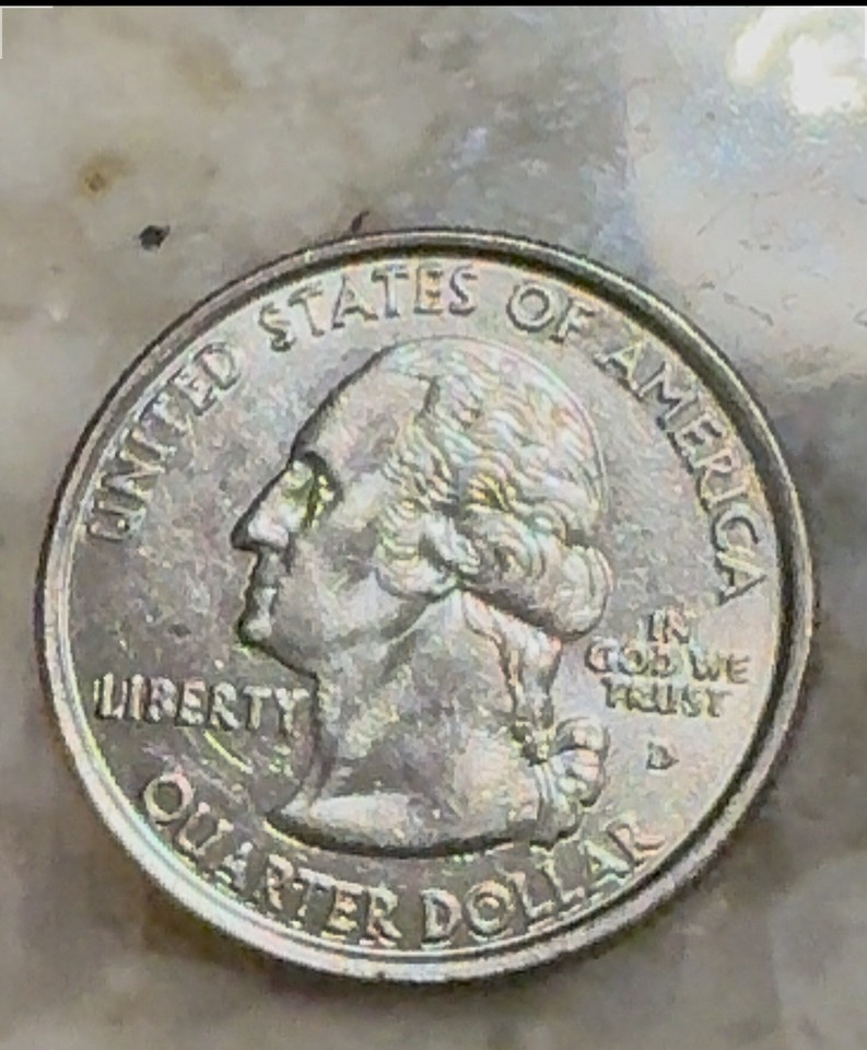 2001 D Kentucky Quarter Errors, .. Doubling On The Mint D | eBay