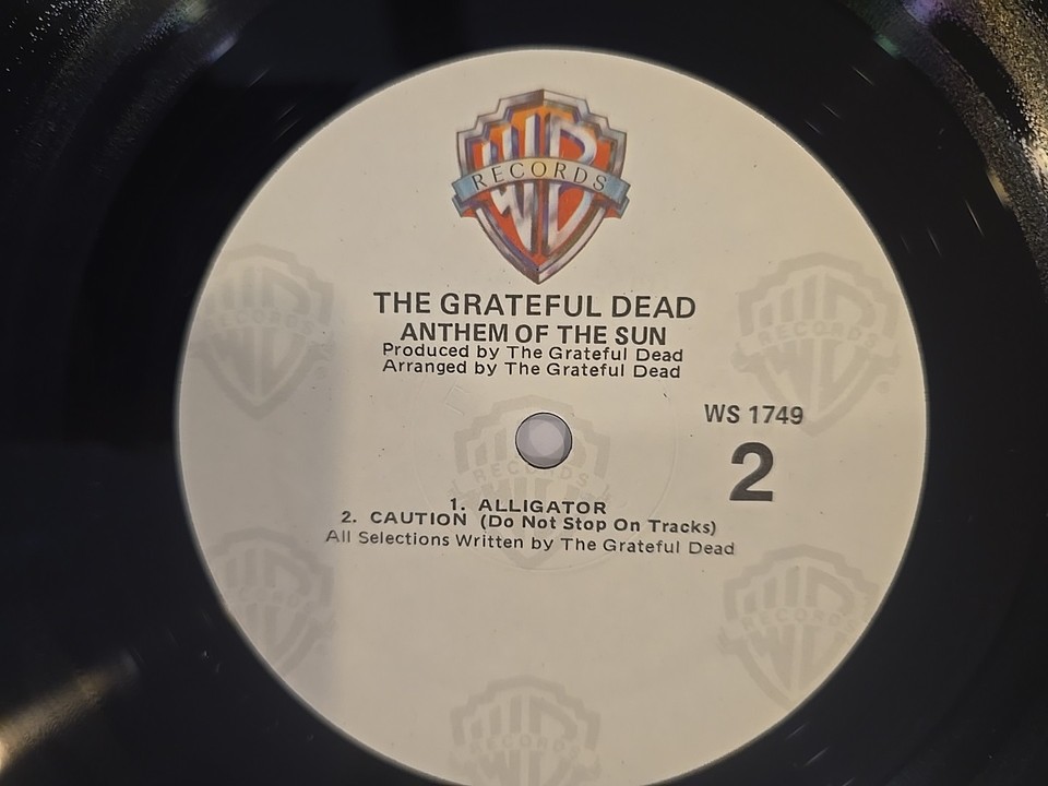 GRATEFUL DEAD – Anthem Of The Sun Vinyl LP EX/VG+ Ultrasonic Cleaned WS ...