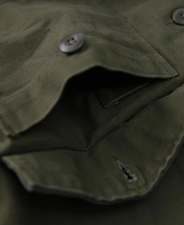 Non Stock Mfg. Co. Vietnam War US Army OG-107 Fatigue Utility Shirt ...