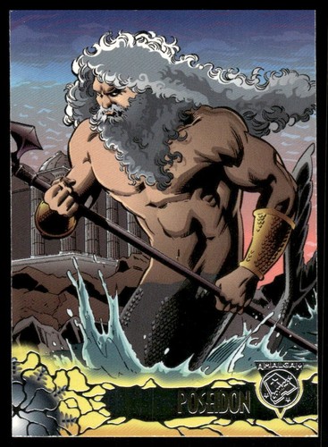 Poseidon 1996 Marvel DC Amalgam Fleer Card #72 (NM) | eBay