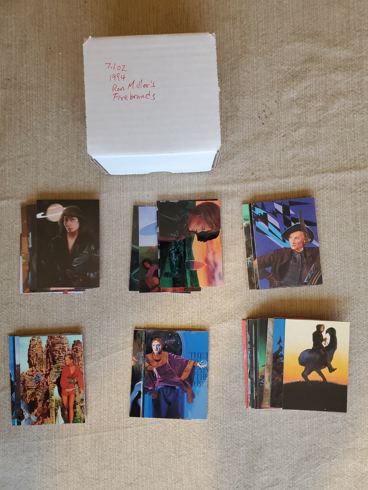 1994 Ron Miller's Firebrands Complete Base Set of 90 Cards | eBay