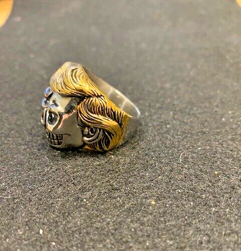 Donald Trump SKULL RING - RARE DESIGN - SIZE 10.75 actual size | eBay