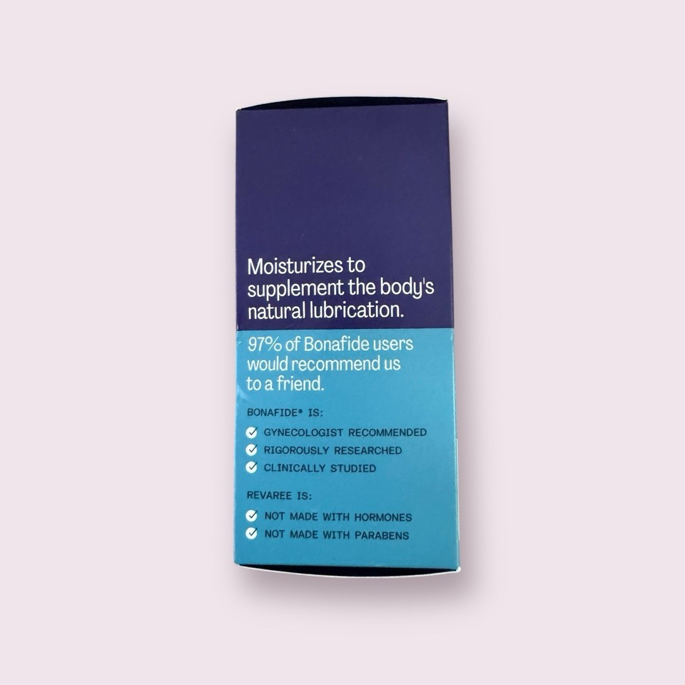 Bonafide Revaree Vaginal Moisturizer 5 Units Per Box – New Sealed ...