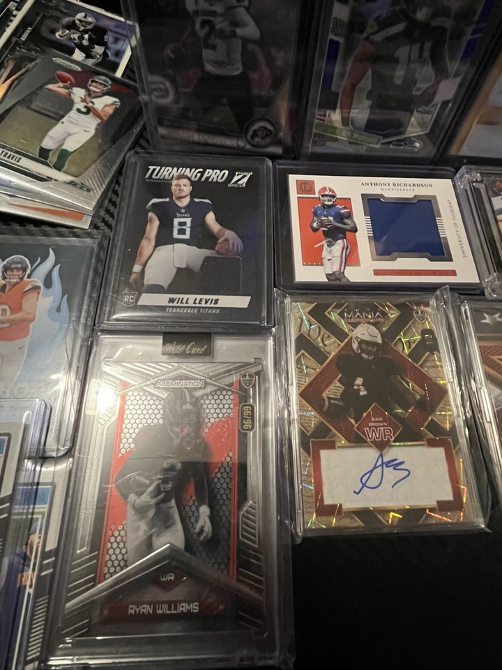 NFL Massive Card Lot Autos, Inserts, Jersey , Basic & Rookie Cards | eBay