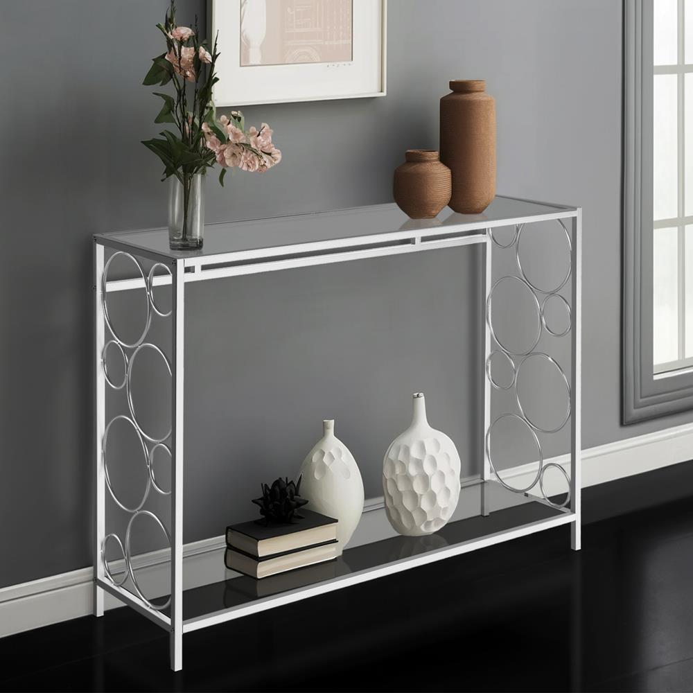 Indoor Entryway Hall Corridor Console Tables Accent Open Shelf Home ...