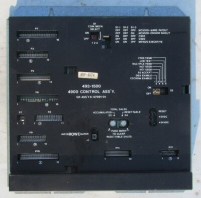 Parts & Accessories - Rowe 4900 Snack Vending Machine