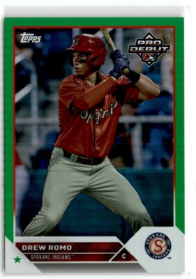 2023 Topps Pro Debut Green Foil Drew Romo /99 #PD-82 | eBay