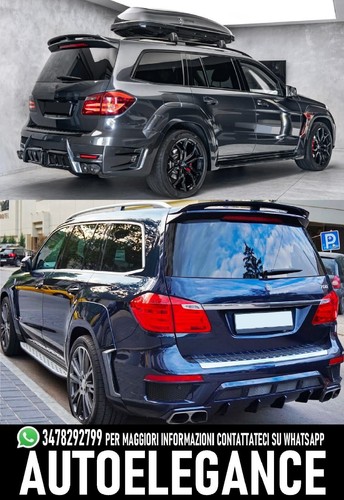 SPOILER ARRIÈRE ADAPTÉ POUR MERCEDES GL CLASS X166 LOOK SPORTIF | eBay