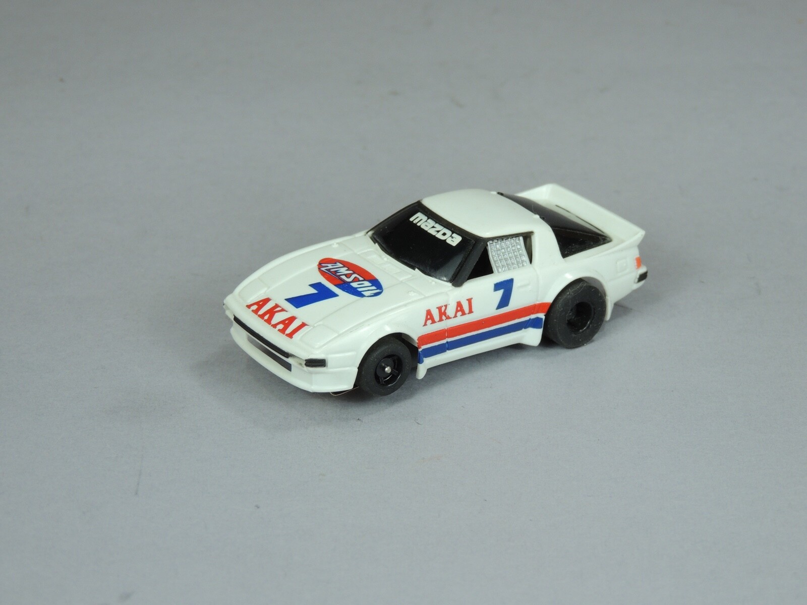 RARE Tyco 440X2 Mazda RX7 Akai original HO slot car vintage world ...