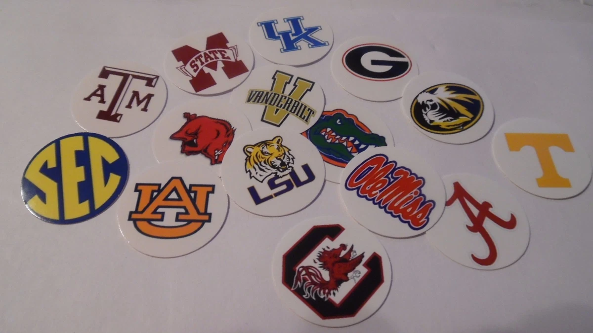 Sec Team Logos