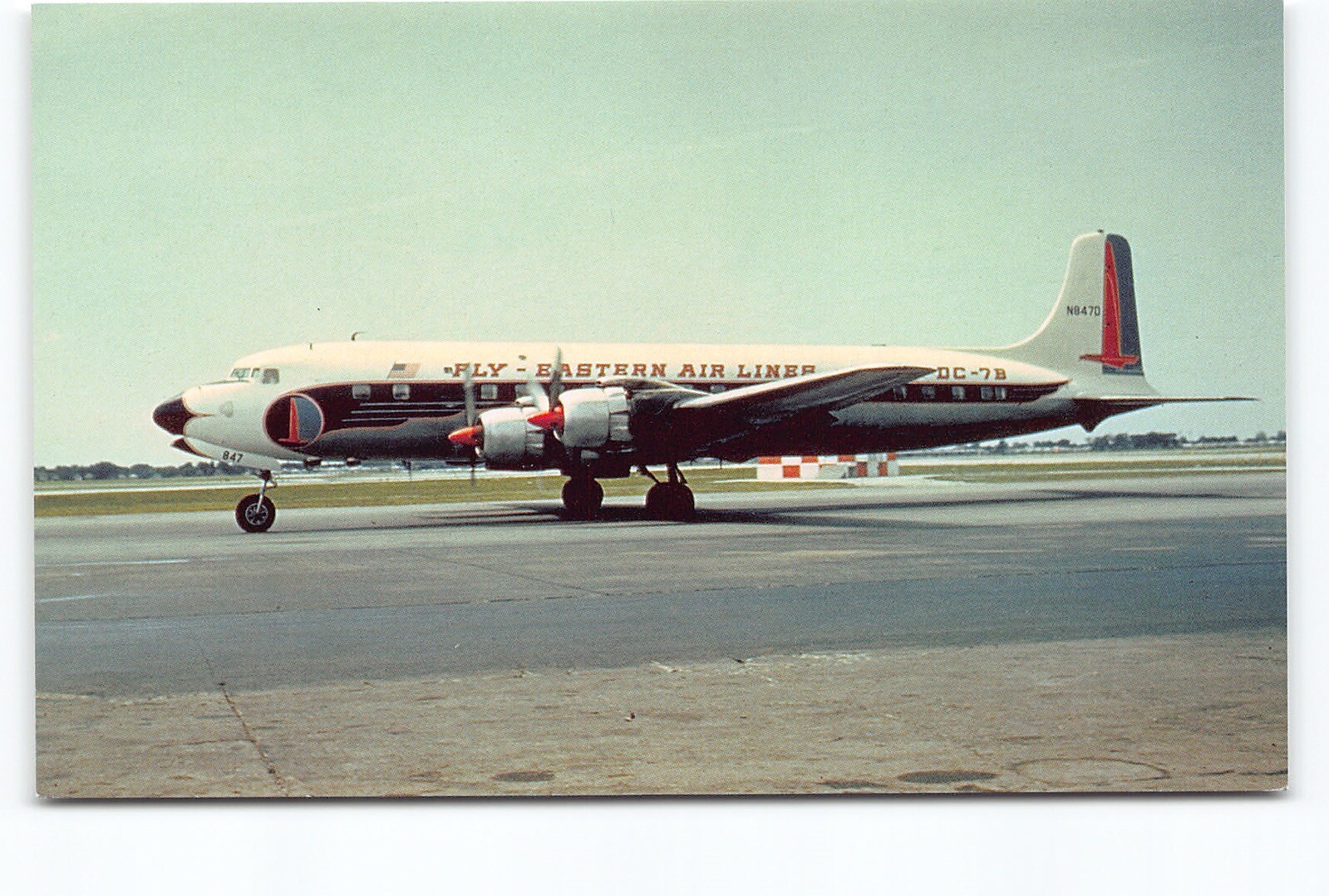 Eastern Airlines Douglas DC-7B Plane International Routes Chrome ...