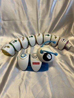 Fisher Price Think & Learn Code A Pillar Caterpillar Toy with 8 Segments Working | eBay